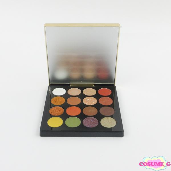 ZEESEA ズーシー 大英博物館 エジプトシリーズ アイシャドウパレット 16色 #01 アンダーソンの猫 残量多 C601状態：全体的に残量9割程度のお品物になります。