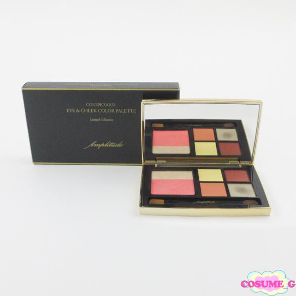 Amplitude アンプリチュード コンスピキュアス アイ チークカラーパレット リミテッドコレクション a 残量多 C763状態：1〜2回試した程度のお品物になります。
