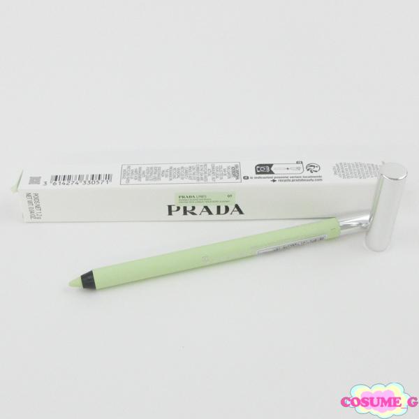 プラダ ラインズ デュラブル グライディング アイペンシル プラダ パステルズ #07 メンタ 残量多 C824状態：1〜2回試した程度のお品物になります。