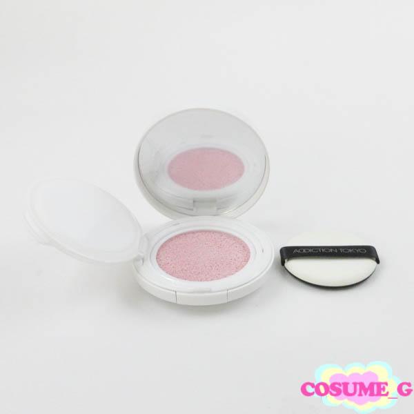 アディクション スキンケアUV タッチアップ クッション #002 Rosy Lavender 12g C904状態：数回使用した程度のお品物になります。※容器込み：55g