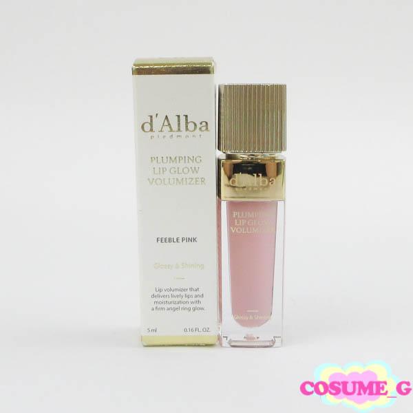 ダルバ プランピング リップ グロウ ムード ボリューマイザー フィーブルピンク 5ml 未使用 V011※外箱に少々傷みがございますので、ご理解のある方でお願いします。状態：未使用のお品物になります。