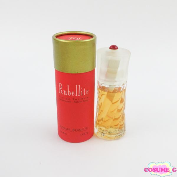 ロベール ボーリュー ROBERT BEAULIEU ルベライト ルベリト 40ml EDT 残量多 G789※浮遊物がございます、また外箱に汚れがございます。ご理解のある方でお願いします。状態：残量9割程度のお品物となります。