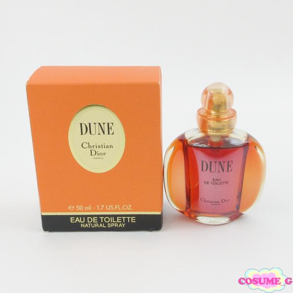 ディオール DUNE デューン オードゥトワレ 50ml EDT ほぼ未使用 G849※外箱に少々傷みがございますので、ご理解のある方でお願い致します。状態：1〜2回試した程度のお品物となります。