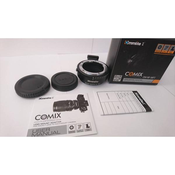CM　NF　MFT　レンズ　マウントアダプターfor 　nikon F lens to M4/3 mount cameraニコン用Ｆレンズ