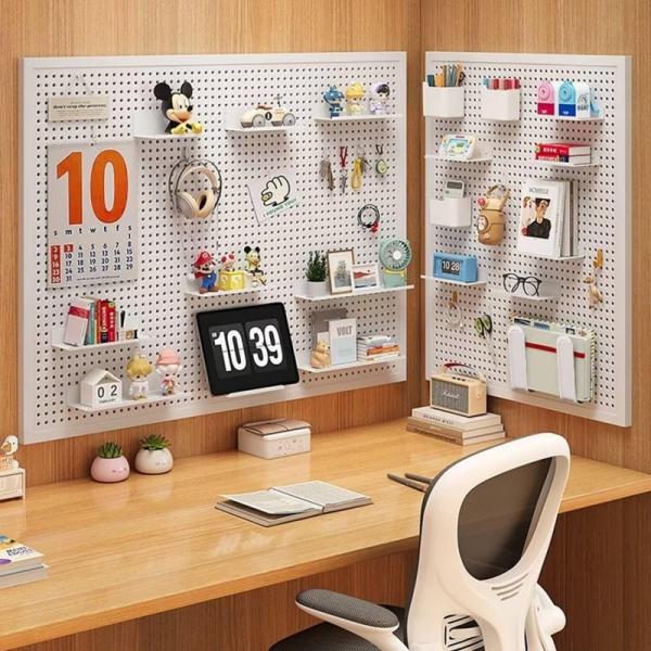 部品セットA:J型フック*5個 収納短板*1 二代U型フック*2個 仕切り付き収納ボックス*1 多機能棚*1 トレイ棚*1 お碗ラック*1 水切りラック*1 タブレットラック*1 凹型ラック*1部品セットB:ドライヤーホルダー*1 ボウルラ...