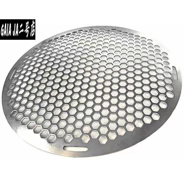 材 質:304食品レベルステンレス製。一体成型。仕様：直径15cm、18cm、20cm、24cm、26cm、30cm、33cm、38cm、40cm、45cm、50cm、55cm、60cm 。これらのグリルマットは、高品質の耐熱ステンレス鋼素...