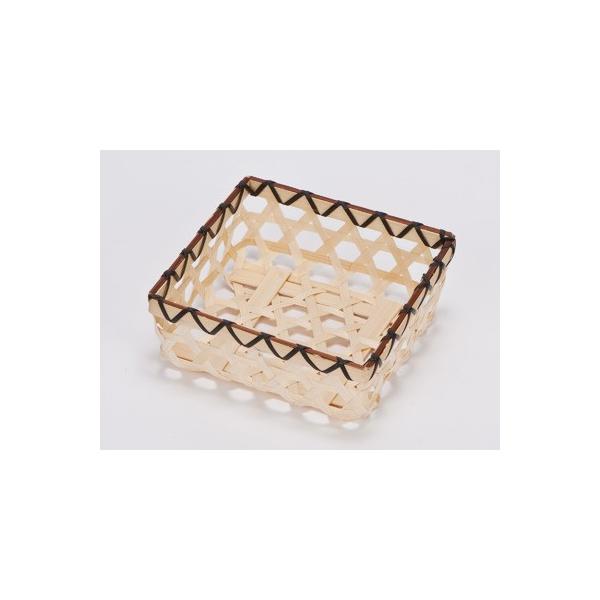 ［規格］145×145×H50mm［素材］竹