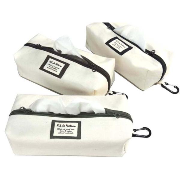 キッズとマミーのコットンウェア“cottonNINA”の姉妹ブランド“Fil de Nature”の商品です。綿や麻の自然素材を使ったナチュラルテイストの日常着や生活雑貨をお作りしています。11号帆布でお作りしました。市販のティッシュボック...