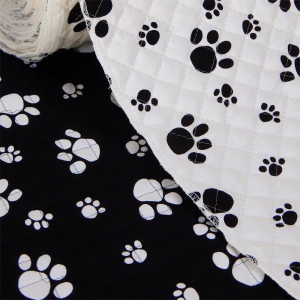 バッグ・カバーなどにオススメです。★同じ柄のツイル生地あります◎50cm【数量が5】以上、10cm単位での販売になります。　　108cm幅　　素材　表綿100％ 裏綿100％　　　　　　中綿ポリエステル100％　　メール便は単品で50cm【...