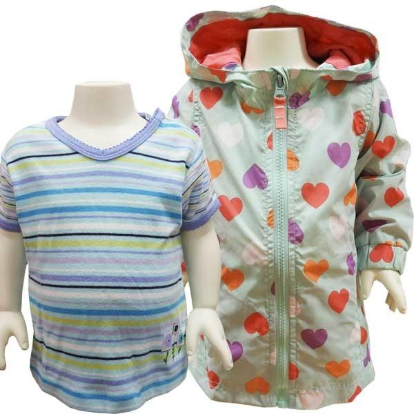 【アメリカ買付商品】ベビー服 Tシャツ カットソー ジャケット 薄手ジャケット あいもの 2点セット ジンボリー 1歳 75〜80cm薄手あいものジャケットと半袖Tシャツのとてもお得な2点セットジップアップジャケット/CIRCOチルコ 半袖...