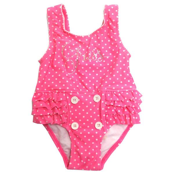 アメリカで買い付けたとってもお洒落で可愛いワンピース水着ショッキングピンクに白の水玉が目立ちます。中国製■セール価格につき返品交換不可■メール便(ポスト投函)でのお届けとなります。(紛失破汚損補償対象外)サイズ 12M/70〜75cm素材 ...