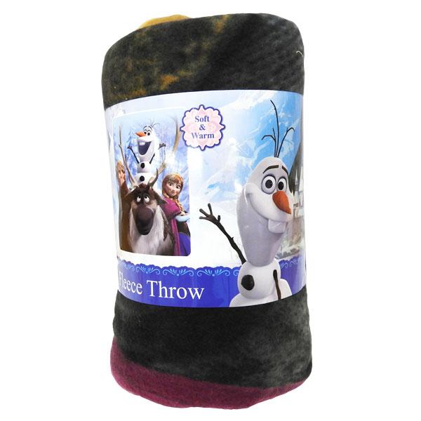 アメリカで買い付けたアナ雪フリースブランケットお昼寝、ひざ掛け、防寒に、お家でお洗濯できてマルチに活躍中国製■発送方法はお任せください。(ご指定できません。)■ギフトラッピングはできませんのでご了承ください。サイズ 117×152cmカラー...