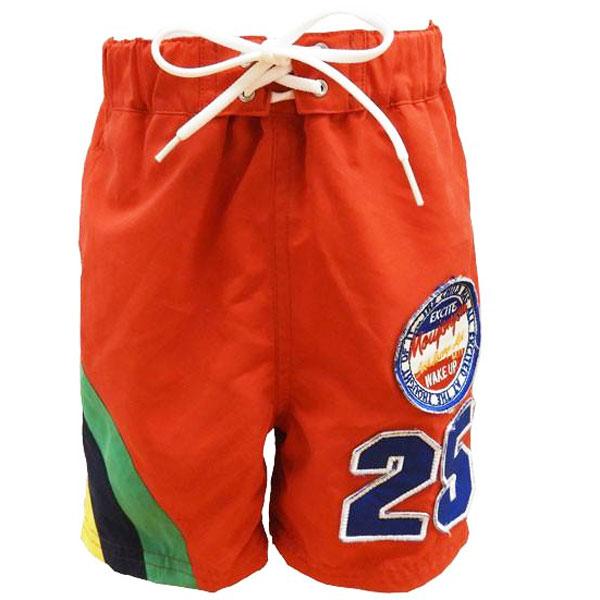 アップリケが可愛い丸高衣料ムージョンのトランクス水着中国製■紙タグに折れやキズがある場合がございます。※アウトレット価格につき返品交換不可■メール便(ポスト投函)でのお届けとなります。サイズ 80cmカラー レッド素材 ポリエステル100%...