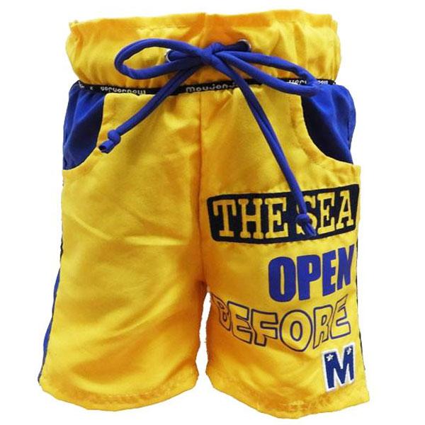 アップリケ、刺繍が可愛い丸高衣料ムージョンのトランクス水着中国製■紙タグに折れやキズがある場合がございます。※アウトレット価格につき返品交換不可■メール便(ポスト投函)でのお届けとなります。サイズ 80cmカラー  イエロー素材 ポリエステ...