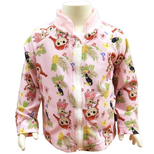 Daddyのアメリカンチックなデザインが可愛いラッシュガード前開きジップ式でお着替えも楽ちん、スタンドネックで首元も安心UVカット■セール価格につき返品交換不可■メール便(ポスト投函)でのお届けとなります。(紛失破汚損補償対象外)サイズ 8...