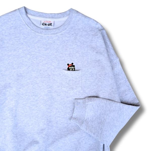 COLOR:アッシュSIZEM:着丈69 身幅68 肩幅68 袖丈51L:着丈72 身幅71 肩幅71 袖丈52XL:着丈75 身幅75 肩幅75 袖丈53MATERIAL：10.0oz 裏パイル 綿100%Neckeyが胸ポケットから覗い...