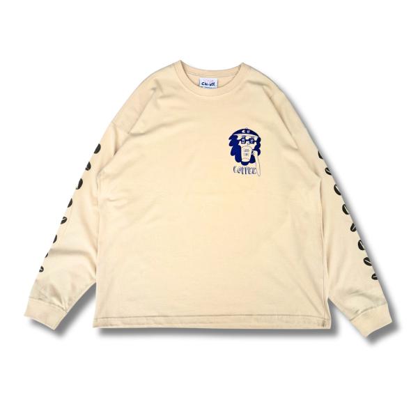 COLOR:サンドSIZES:着丈71 身幅62 袖丈55 肩幅62M:着丈74 身幅65 袖丈57 肩幅65L:着丈76身幅68 袖丈59 肩幅68XL:着丈78 身幅71 袖丈61 肩幅71MATERIAL：綿100% 5.6oz左胸に...