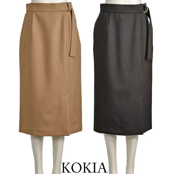 コキアの、上品なウール調ポリエステルスカートですシンプルながらおしゃれな、大人のタイトスカートですコーディネートに迷わない、無地の万能スカートです堅すぎないきちんと感があり、オフィスにも最適です前身頃はきちんと感がある、ソフトなウエストです...