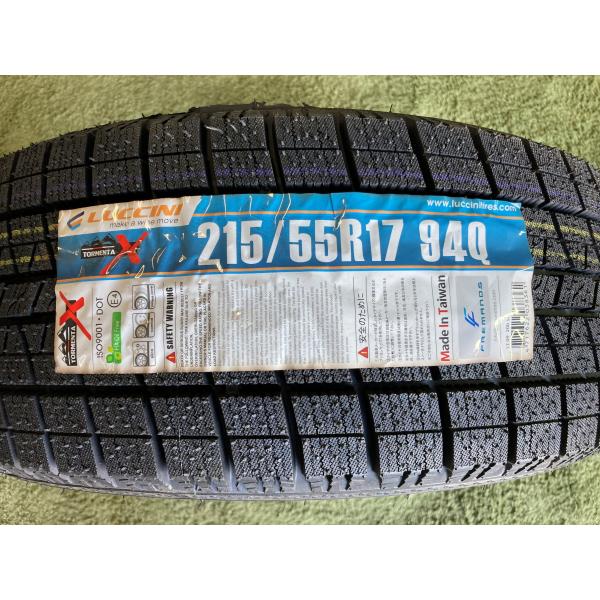 ★商品詳細★・タイヤ銘柄：LUCCINI TORMENTA X・タイヤサイズ：215/55R17 94Q・本数：1本