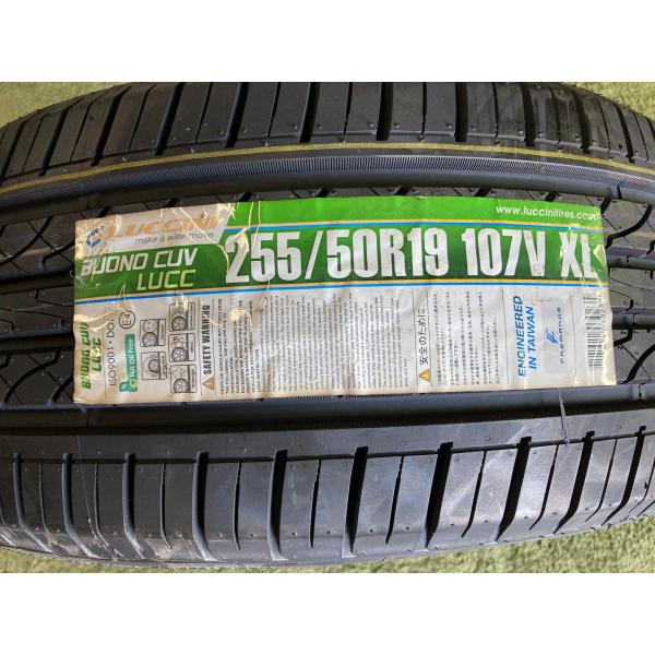 ★商品詳細★・タイヤ銘柄：LUCCINI BUONO CUV LUCC・タイヤサイズ：255/50R19 107V XL・本数：1本