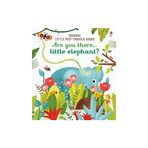 Little elephant is hiding! Very young children will love peeping through the holes and touching the textured pages in th...