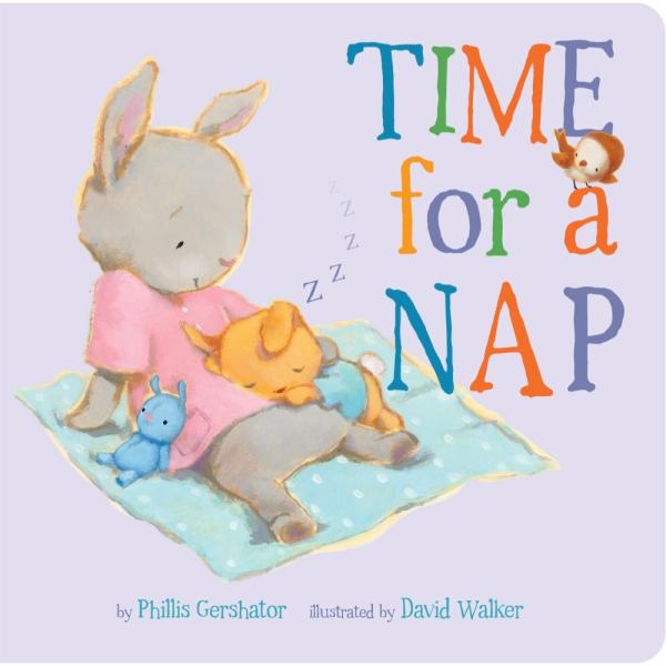 Too tired to hop.No zip, no zap . . .What time is it?TIME FOR A NAP! The perfect board book for tired toddlers.  This ch...