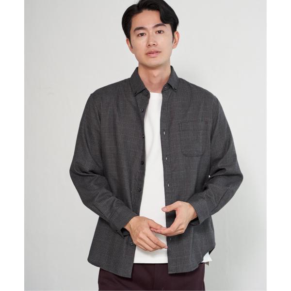 やわらかなネル素材を使用したチェックシャツ。ボタンダウン仕様で、きちんと感とカジュアルさを両立した一枚です。シワになりにくいイージーケア素材で、毎日の着こなしに気軽に取り入れられます。【素材】なめらかでやわらかい肌触りのフランネル素材。【デ...