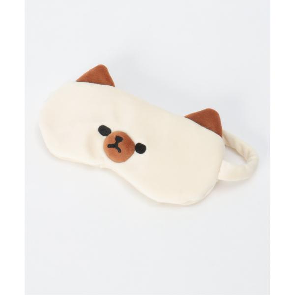 PLUFFY のお友達 Siammy（シャミー）からホットアイマスクが登場。電子レンジで加熱することでホットアイマスクとして使用できます。目もとの疲れを可愛くじんわり癒します♪【素材】ポリエステル×ホットアイマスク用ビーズ。【デザイン】ふわ...
