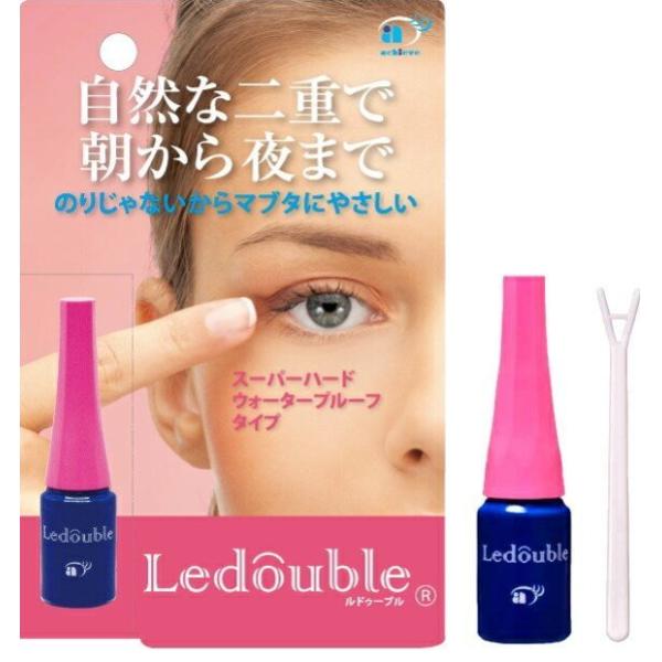 ■自然な二重で目元くっきり！■スーパーハードタイプで長時間キープ！■ルドゥーブルをまぶたに塗るだけで超簡単にクセ付け二重に■しっかり乾かして目を開けると塗った部分が収縮して折り込まれ、きれいな二重まぶたを形成！■汗や水にも強いウォータープル...