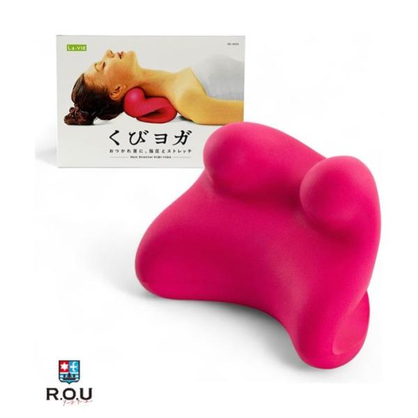 ■寝るだけでふたつの突起が首の付け根をほどよく指圧し、頭の重みでしなる素材が首筋を伸ばします。【商品規格】サイズ：(約)190×130×130mm【重量】(約)310g【耐荷重】(約)90g[商品コード] 69208827[素材] 【材質】...