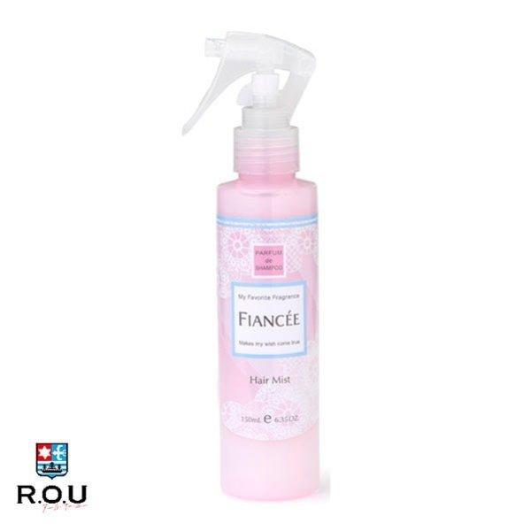 ■フィアンセ フレグランスヘアミスト ピュアシャンプーの香り 150mLで、ふわっと香るうるツヤ髪へ！■タバコや食事のニオイ移りを防いで、髪が揺れるたびさわやかな香りが広がるヘアミストです。■清潔感のあるやさしい香りが自然に広がるので、フレ...