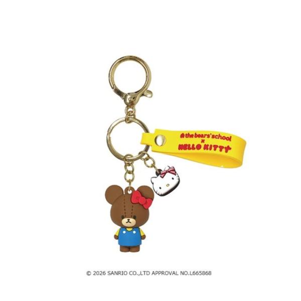 ■ミニパーツ付きのマスコットキーホルダー■使いやすいカラビナ付き■コピーライト：(C) 2026 SANRIO CO.,LTD APPROVAL NO.L665868【商品規格】本体サイズ：(約)31×41×38mmストラップ：(約)15×...