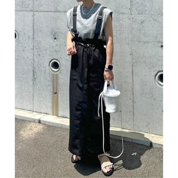 人気インフルエンサー【 k664r_×notch. 】コラボ　2024A/W【notch. by KR】サス付きハイウエストスカート今年の春夏に人気でしたサスペンダー付きハイウエストスカートが秋冬素材に変更してre arrivalで登場!!...