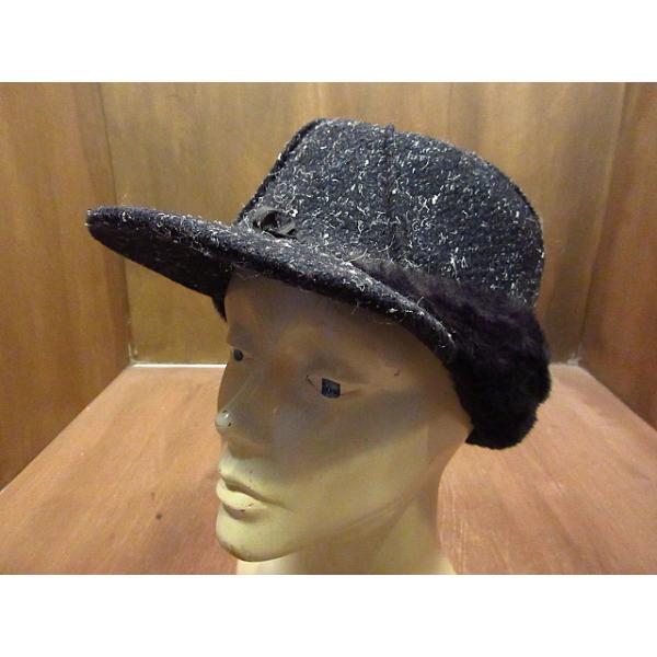 ◆サイズ◆表記・・・M頭周り・・・約58cm前後（写真のマネキンの頭周りは約52cm程です。）ブリム・・・約6cmクラウン・・・約7.5cm(計測箇所によって多少異なりますのでだいたいの目安としてお考えください。)◆状態◆裏地の額に汚れがあ...