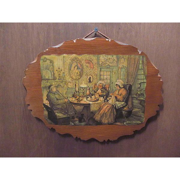 ◆商品名◆ANTON PIECK 壁掛けウッドサイン◆サイズ◆縦：約22cｍ横：約29.5cm※計測箇所によって多少異なりますのでだいたいの目安としてお考えください。◆状態◆点々と擦れ傷あり※ダメージ、汚れが気になる方、神経質の方はご遠慮く...