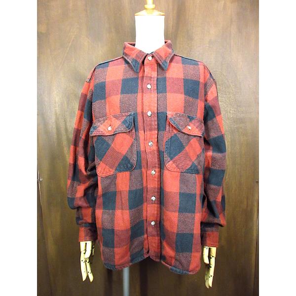 ◆商品名◆1990’s FIELD&amp;STREAMチェックヘビーネルシャツ size L◆サイズ◆表記：L肩幅：約46cm身幅：約59cm袖丈：約59cm着丈：約73cm※計測箇所によって多少異なりますのでだいたいの目安としてお考えく...