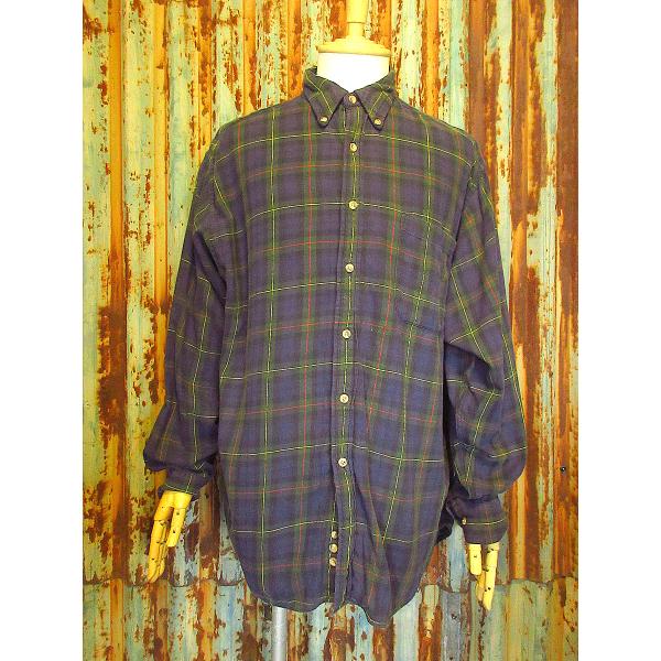 ◆商品名◆Eddie Bauerチェックコットンボタンダウンシャツsize M◆サイズ◆表記：M肩幅：約51cm身幅：約60cm袖丈：約60cm着丈：約80cm※計測箇所によって多少異なりますのでだいたいの目安としてお考えください。◆状態◆...