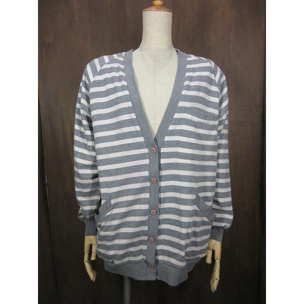 ◆商品名◆1980’s Rafaellaレディースボーダーカーディガン白×グレーsize M◆サイズ◆表記：M裄丈：約81cm(首元中央からの計測です。)身幅：約56cm着丈：約67cm※計測箇所によって多少異なりますのでだいたいの目安とし...