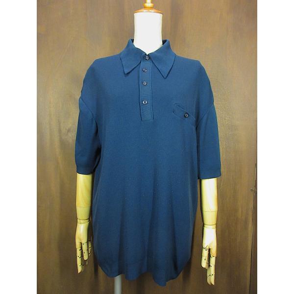 ◆商品名◆1970’s MONTGOMERY WARD ポロシャツ 紺 size L◆サイズ◆表記：L肩幅：約52.5cm身幅：約50cm袖丈：約25.5cm着丈：約65.5cm※計測箇所によって多少異なりますのでだいたいの目安としてお考え...