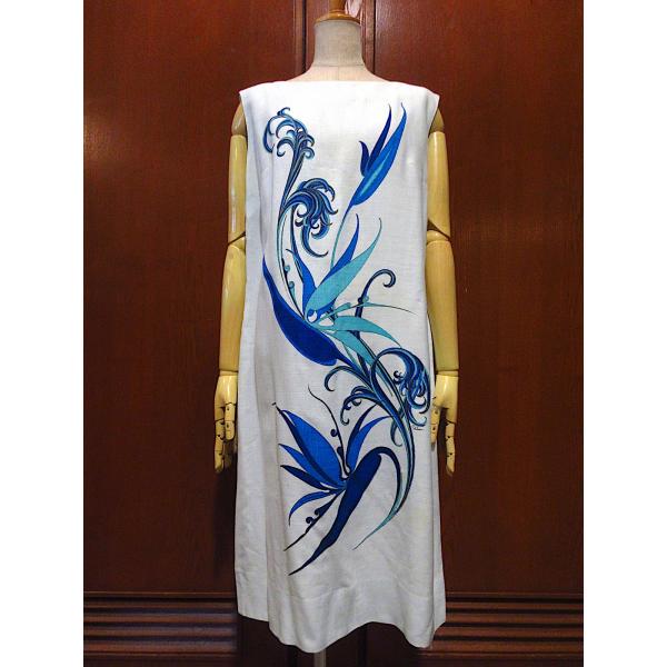◆商品名◆1960's Alfred Shaheen アートプリント ノースリーブワンピース◆サイズ◆肩幅：約40cm身幅：約48.5cm着丈：約96.5cm※計測箇所によって多少異なりますのでだいたいの目安としてお考えください。◆状態◆所...