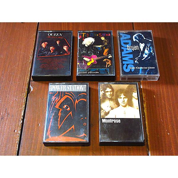 ◆商品名◆ロック・バンド系カセットテープ5点セット◆状態◆全体的にスレ、傷、一部ケースにヒビ割れあり、視聴をしていない為ジャンク品になります。※ダメージ、汚れが気になる方、神経質の方はご遠慮ください。◆商品情報◆(Artist) TIL T...