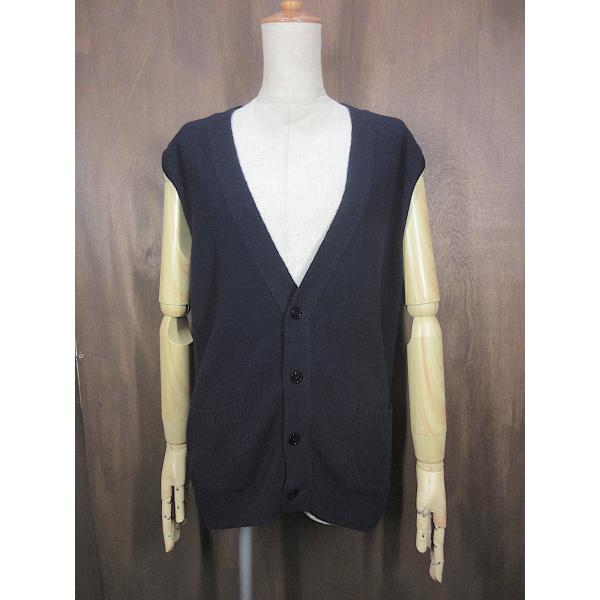 ◆商品名◆1960’s~1970’s Bennetts Cashmere House ウールニットベスト 紺◆サイズ◆肩幅：約37.5cm身幅：約49cm着丈：約65cm※計測箇所によって多少異なりますのでだいたいの目安としてお考えください...