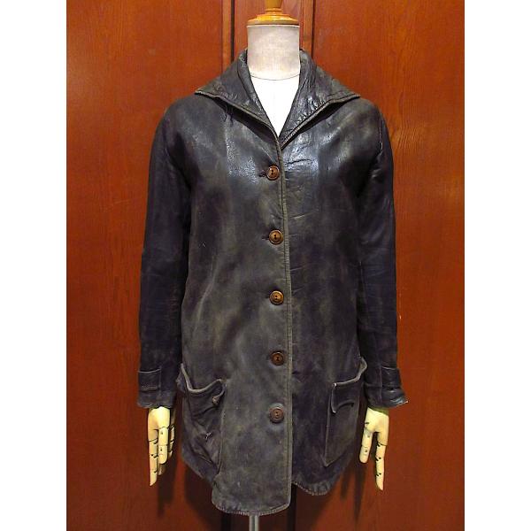 ◆商品名◆1930’s Mckibbin Driscoll Dorsey レディース レザーカーコート 黒◆サイズ◆肩幅：約39.5cm身幅 ：約48cm袖丈 ：約54cm着丈 ：約70.5cm※計測箇所によって多少異なりますのでだいたいの...