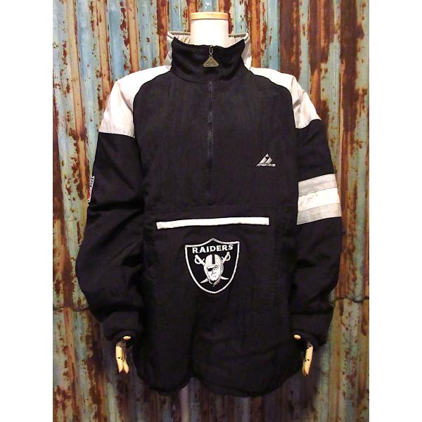 ◆商品名◆1990's APEX ONE RAIDERSナイロンプルオーバー中綿パーカsize XL◆サイズ◆表記：XL肩幅：約67cm身幅：約74cm袖丈：約61cm着丈：約78cm※計測箇所によって多少異なりますのでだいたいの目安として...