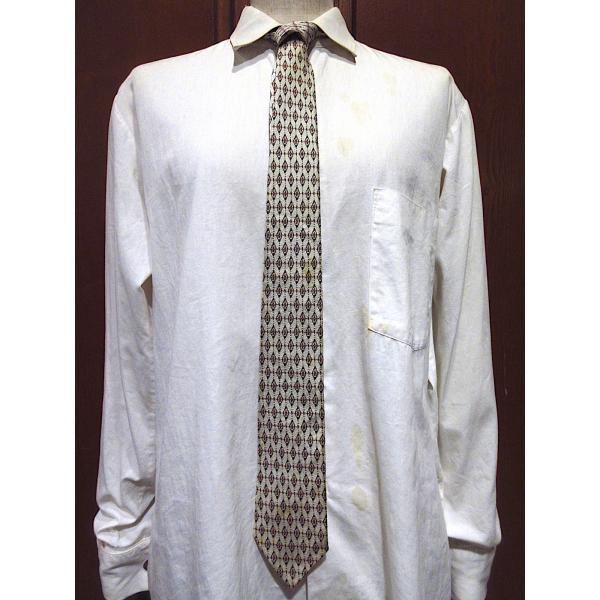 ◆商品名◆1950’s~1960's THOMAS &amp; GASSMAN 総柄 ナロータイ◆サイズ◆全長：約142.5cm幅：約6.2cm※計測箇所によって多少異なりますのでだいたいの目安としてお考えください。◆状態◆大剣にピリング、...