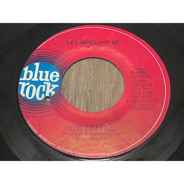 ◆商品名◆OTIS LEAVILL When The Music Grooves / Let Her Love Me blue rock B-4002◆状態◆・盤所々にスレ、多少の汚れ・ラベル所々にスレ、多少の汚れ◆商品詳細◆(Artist...