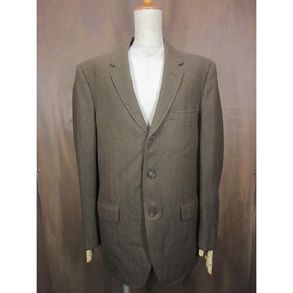 ◆商品名◆1960's~1970's Lebow Clothes ウール 3Bテーラードジャケット◆サイズ◆肩幅：約44cm身幅：約53.5cm袖丈：約62cm着丈：約75.5cm※計測箇所によって多少異なりますのでだいたいの目安としてお考...