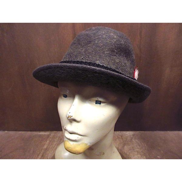 ◆商品名◆1960’s~1970’s ARDSLEY 羽根付き ウールフェドラハット size 7◆サイズ◆表記：7頭周り：約55cm前後( 写真のマネキンの頭周りは約52cm程です。)ブリム：約4.5cmクラウン：約12cm※計測箇所によ...