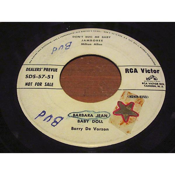 ◆商品名◆VARIOUS Dealers' Prevue RCA Victor SDS-57-51◆状態◆・盤経年によるノイズ、所々にスレ、細かな汚れ・ラベル文字の書き込み、テープが貼られている状態、所々にスレ、汚れ◆商品詳細◆(Artis...