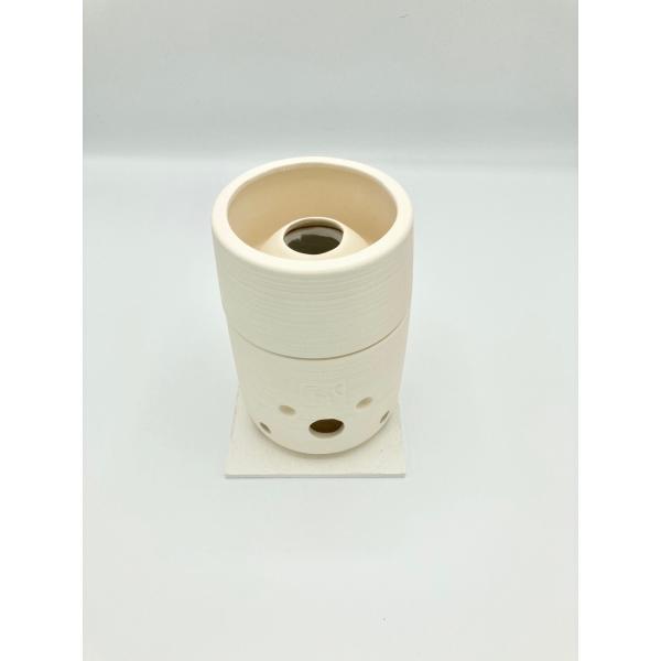 固形燃料で焼成する卓上で使える銀粘土専用焼成器具